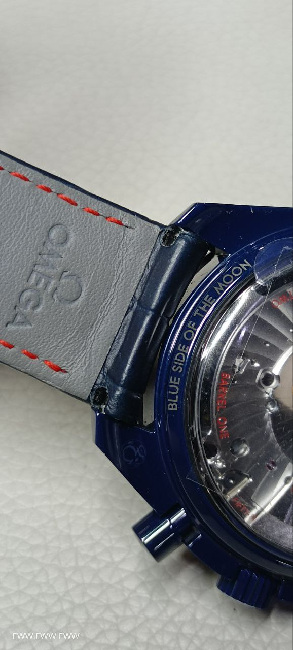 ( Sold )EGA SPEEDMASTER BLUE SIDE OF THE MOON FULL SET BRAND NEW – FWW ...