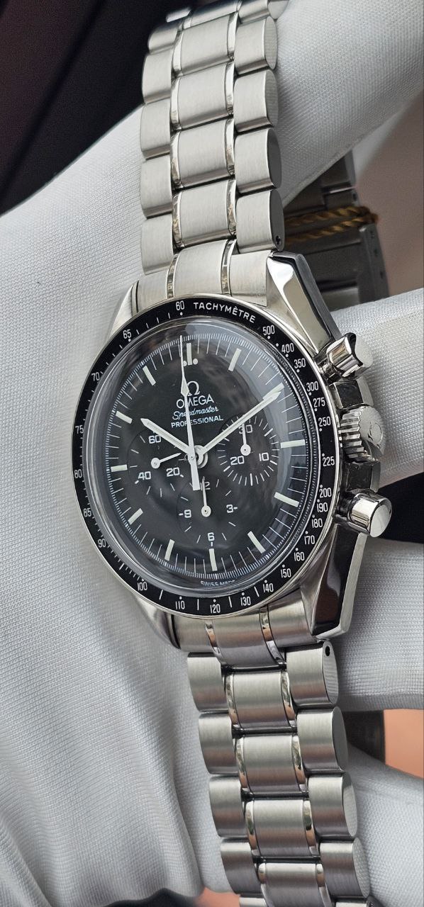 ( Sold ) OMEGA SPEEDMASTER GALAXY EXPRESS CHRONOGRAPH 42MM STAINLESS ...