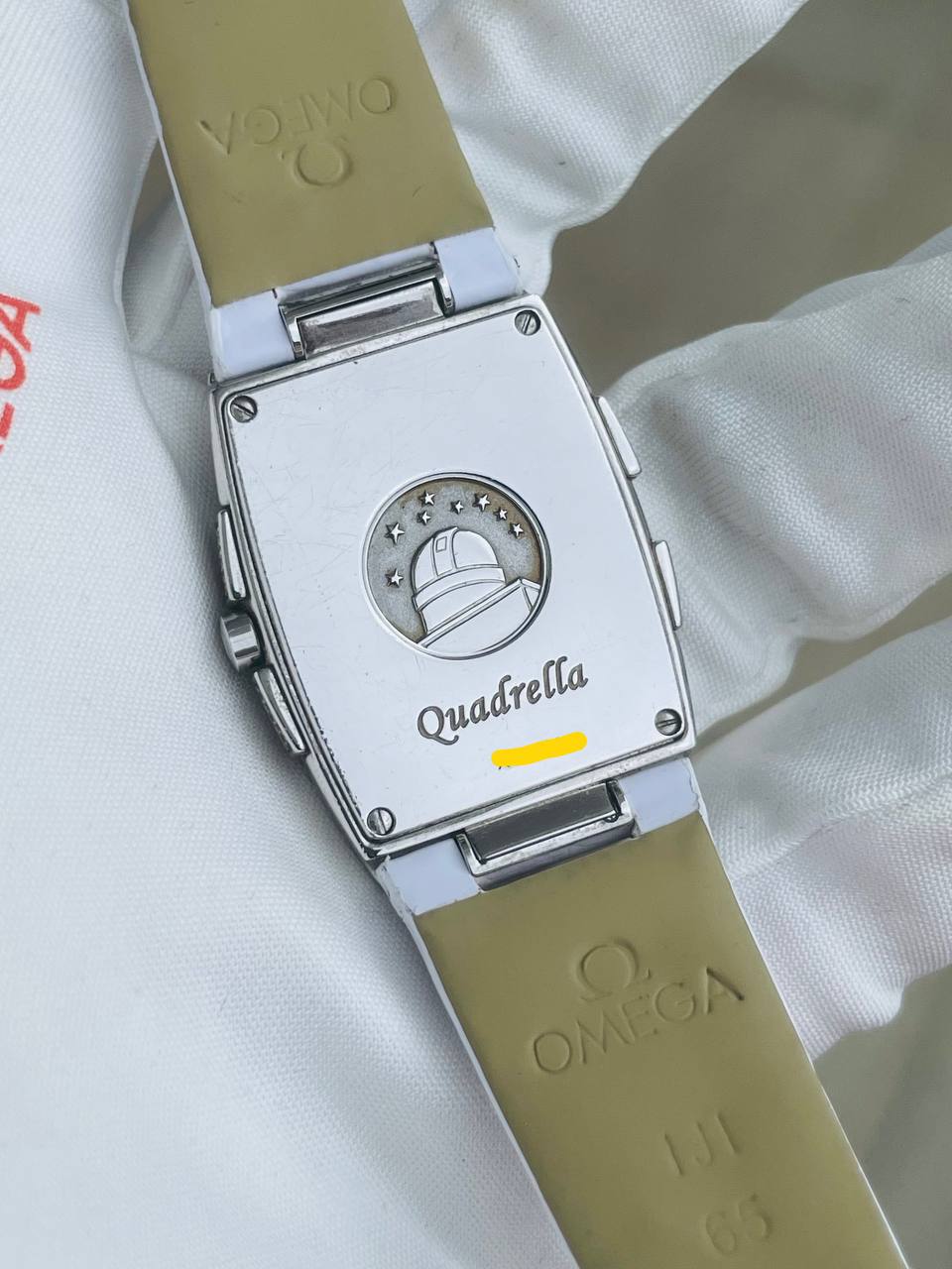 Omega Constellation Quadrella mother of pearl – FWW – Fine Watches ...